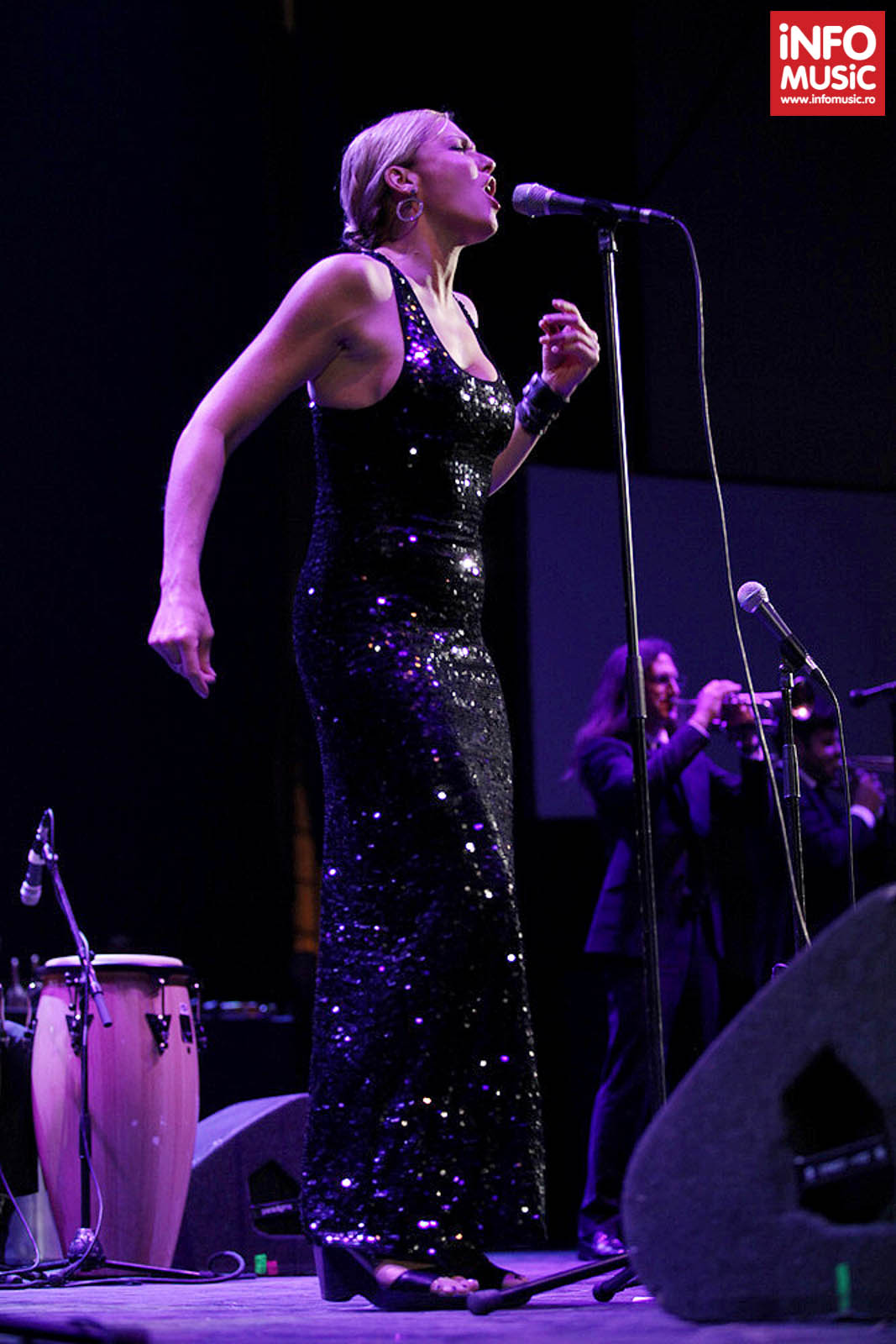 Poze cu Pink Martini în concert la Sala Palatului pe 15 octombrie 2013