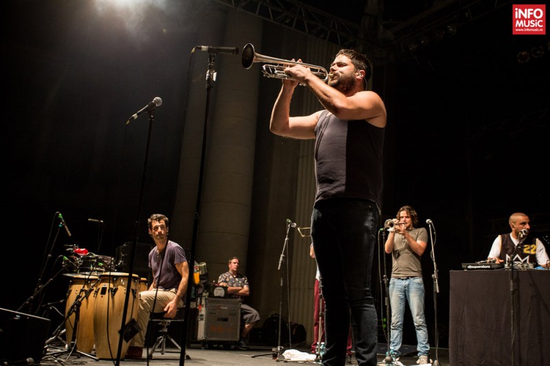 Poze concert The Cat Empire la Arenele Romane 2014