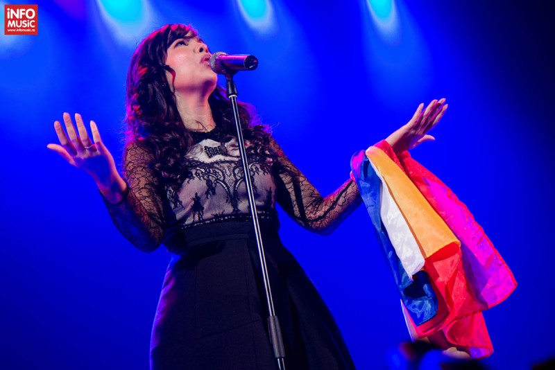Poze concert INDILA - București 2014