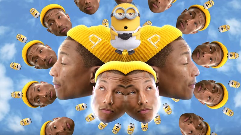 Videoclip: Pharrell Williams - There's Something Special (Despicable Me ...