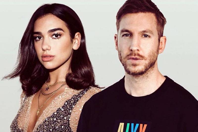 Lyric Video: Calvin Harris, Dua Lipa - One Kiss