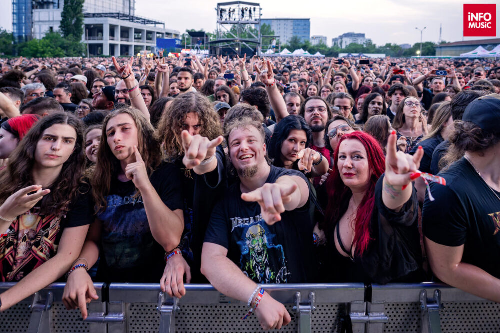 Poze concert Megadeth 2024 la Romexpo