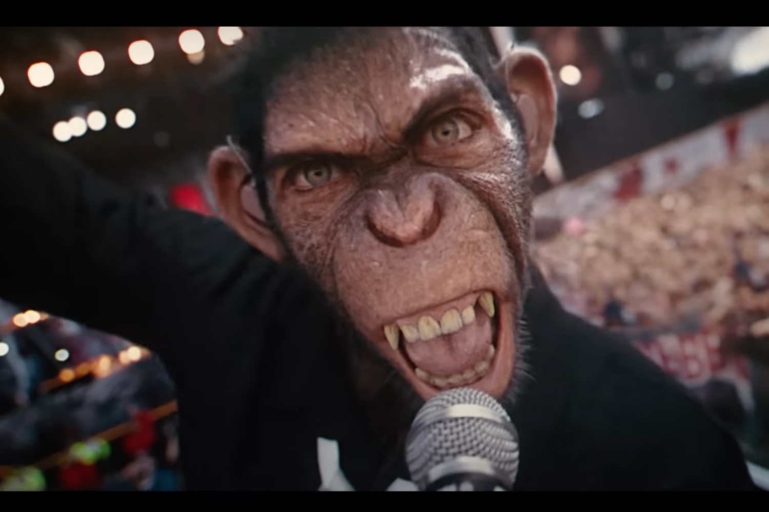 Robbie Williams devine maimuță în trailerul pentru "Better Man"