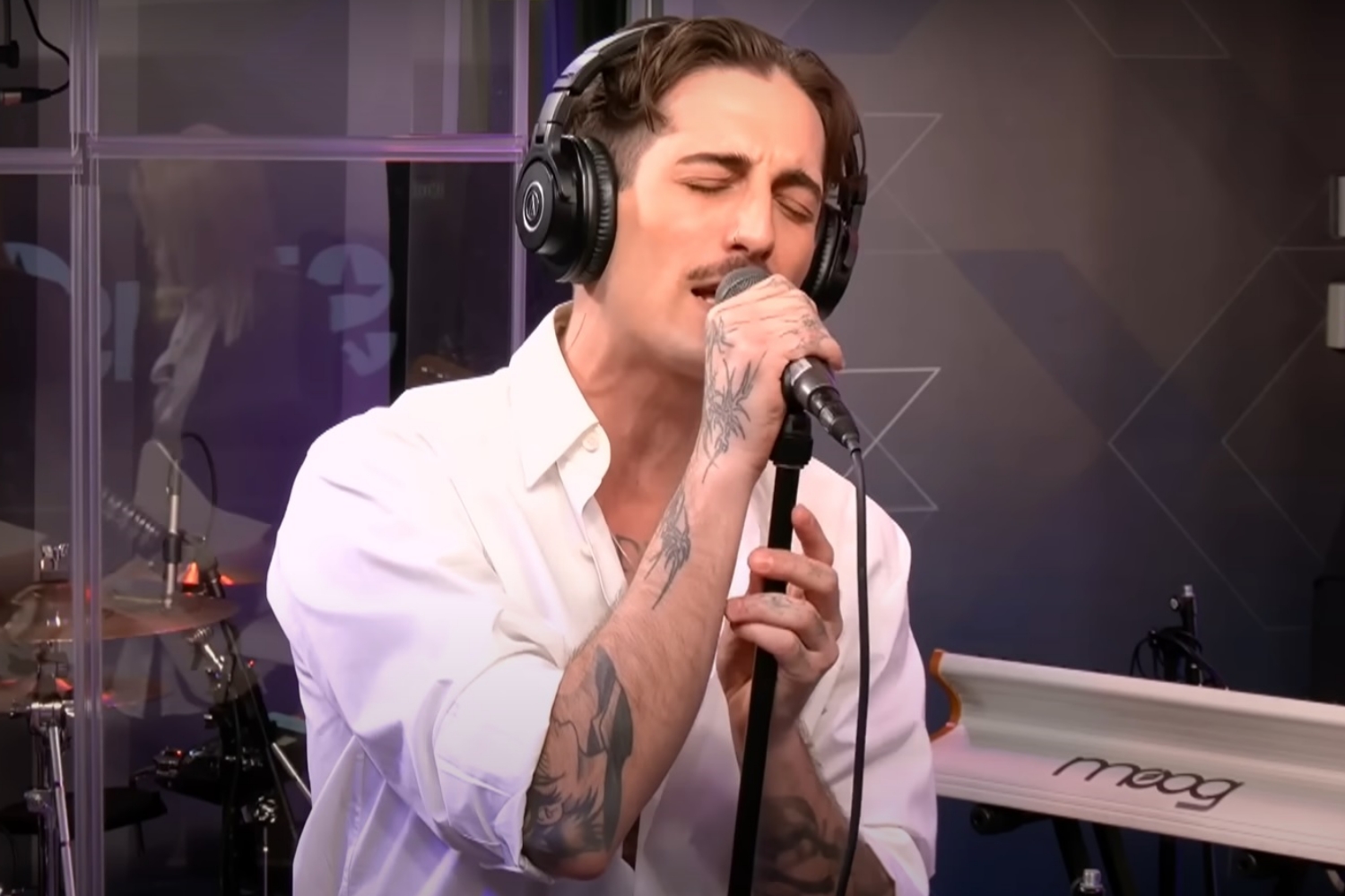 Damiano David cântă "Die With A Smile" (cover Lady Gaga & Bruno Mars)