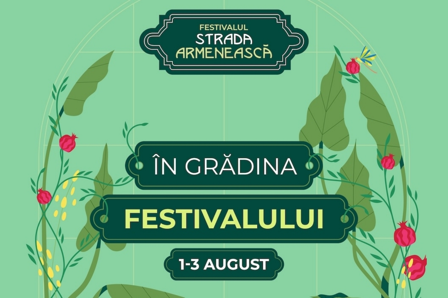Program activități și experiențe creative Festivalul Strada Armenească 2025