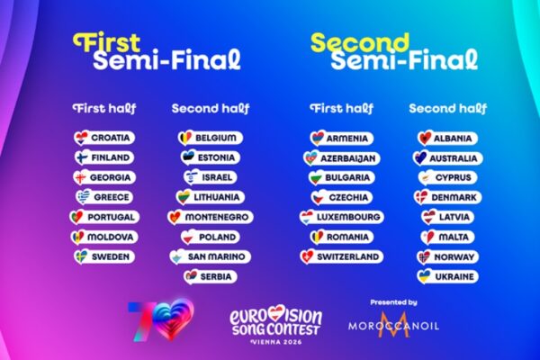 România concurează la Eurovision 2026 în cea de-a doua semifinală