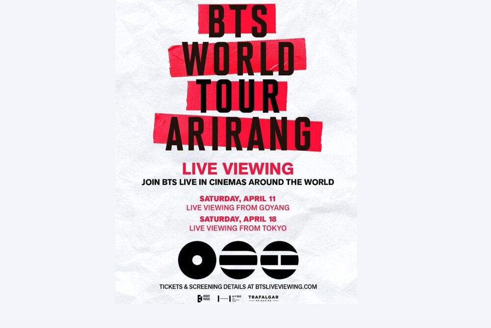 BTS aduce „ARIRANG” live în cinematografe din întreaga lume